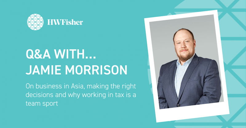 Meet the team - Jamie Morrison – HW Fisher