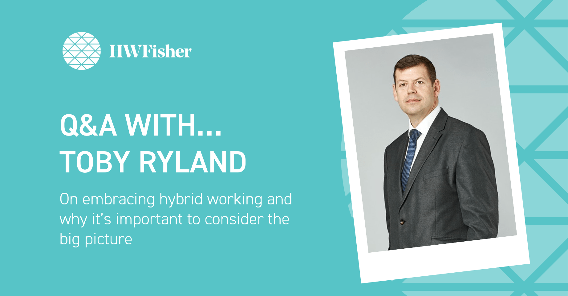 Meet the team - Toby Ryland – HW Fisher