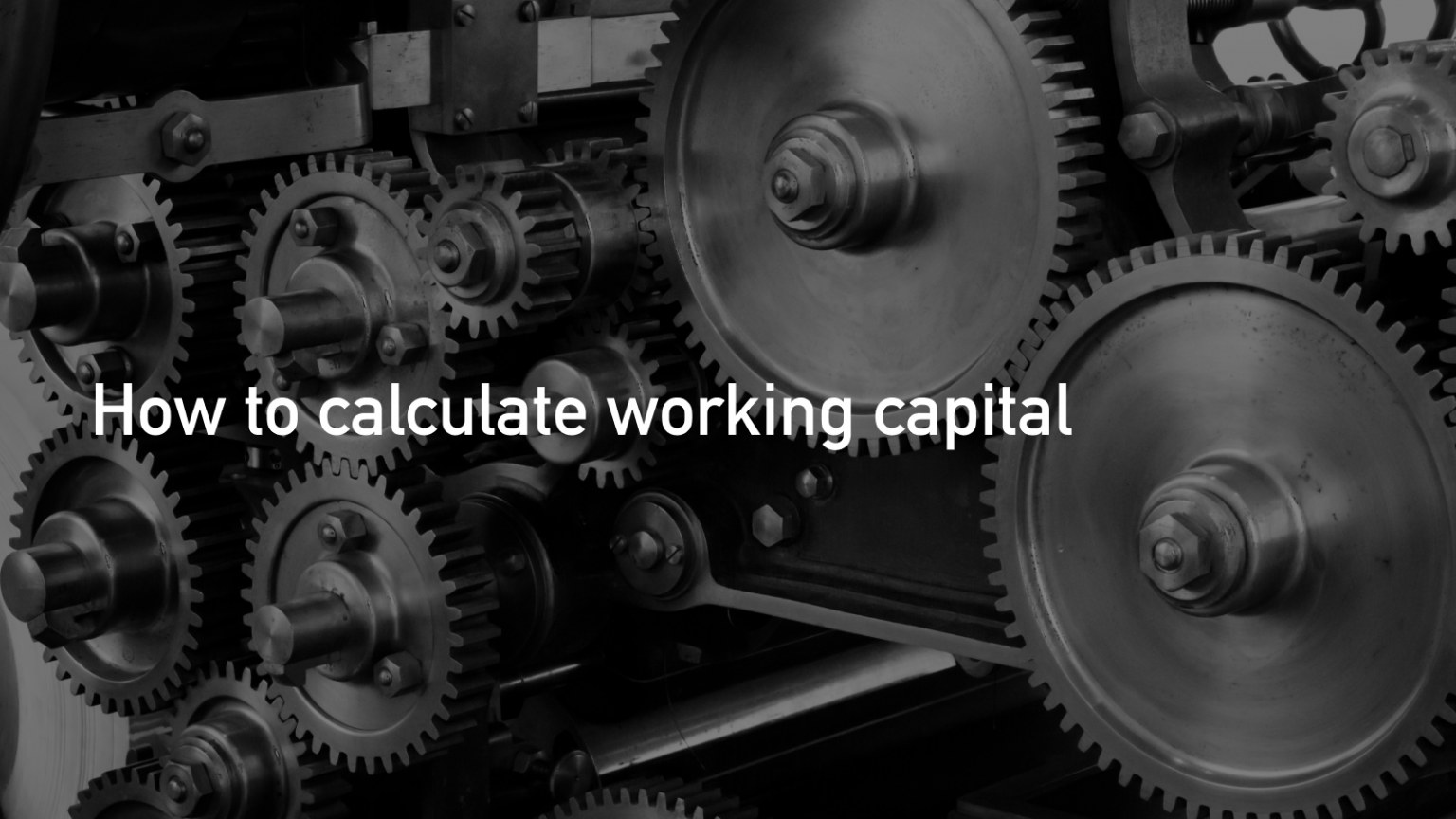 Normalised working capital and completion mechanisms – HW Fisher