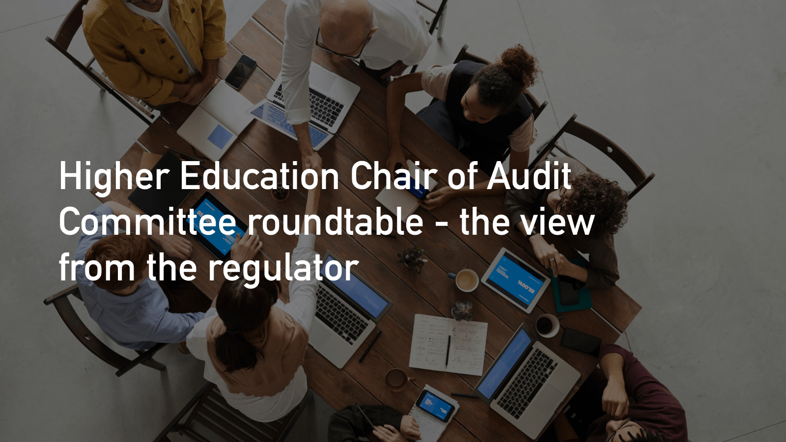 Higher Education Chair of Audit Committee roundtable - the view from ...