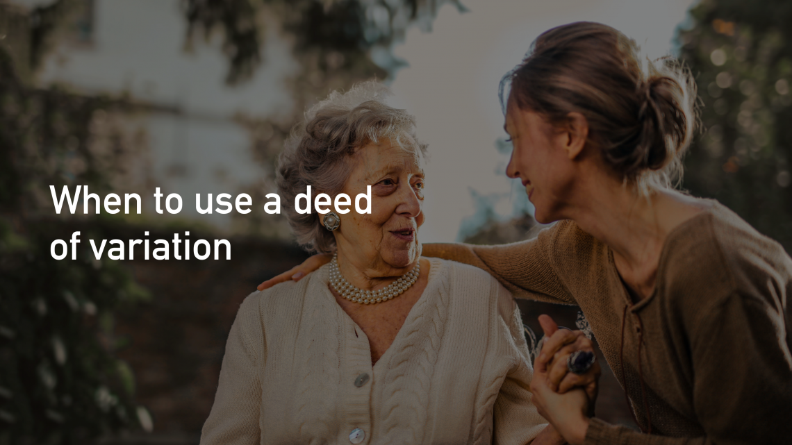 Inheritance for the baby boomer generation – when to use a deed of ...